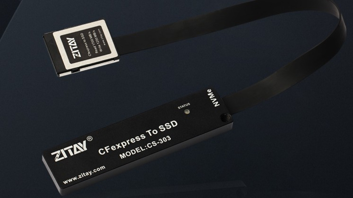 相機拍片恩物 ZITAY CFexpress Type B 轉 SSD 轉接器 - PCM