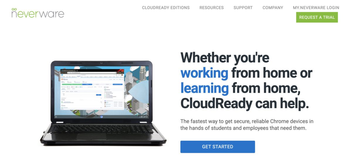 Google 收購 Neverware Chrome OS 整合 CloudReady 舊 PC 變 Chromebook - PCM