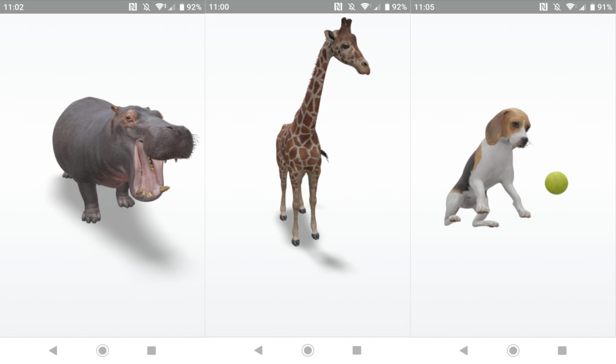 Google AR 再增 50 動物 - PCM