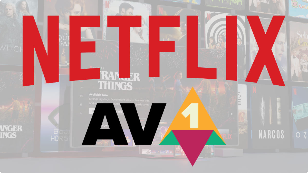 Netflix 首次在電視上引入 AV1 編碼 - PCM