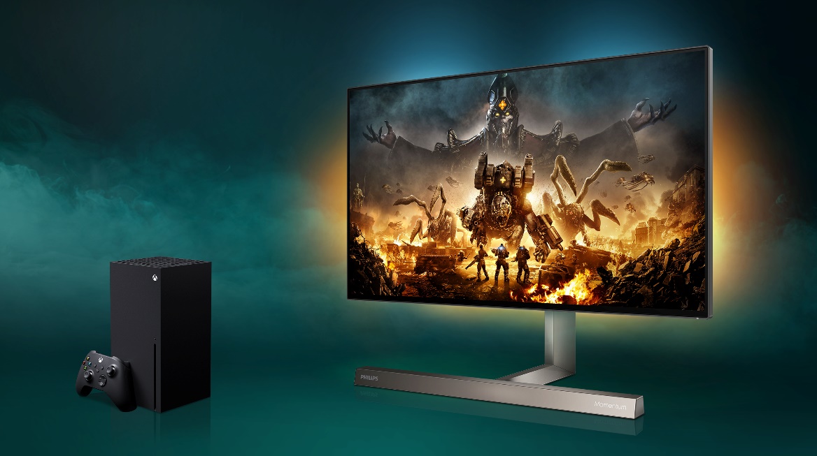 HDR 600 + 4K@120Hz Xbox 認證 Philips Momentum 279M1RV - PCM