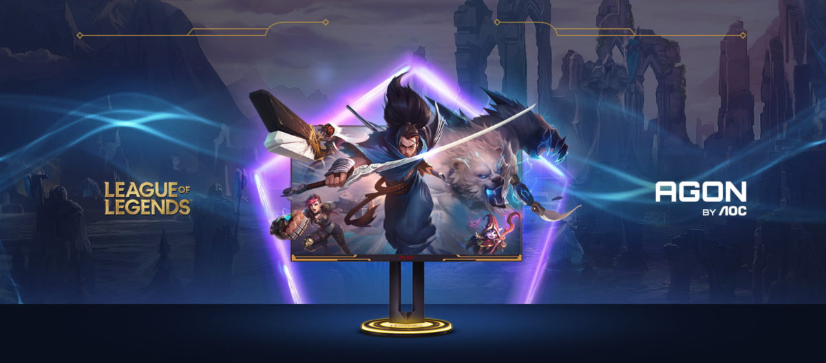Red Bull Solo Q 1v1 英雄聯盟比賽起動 ! AGON by AOC 推出英雄聯盟特別版顯示器 - PCM