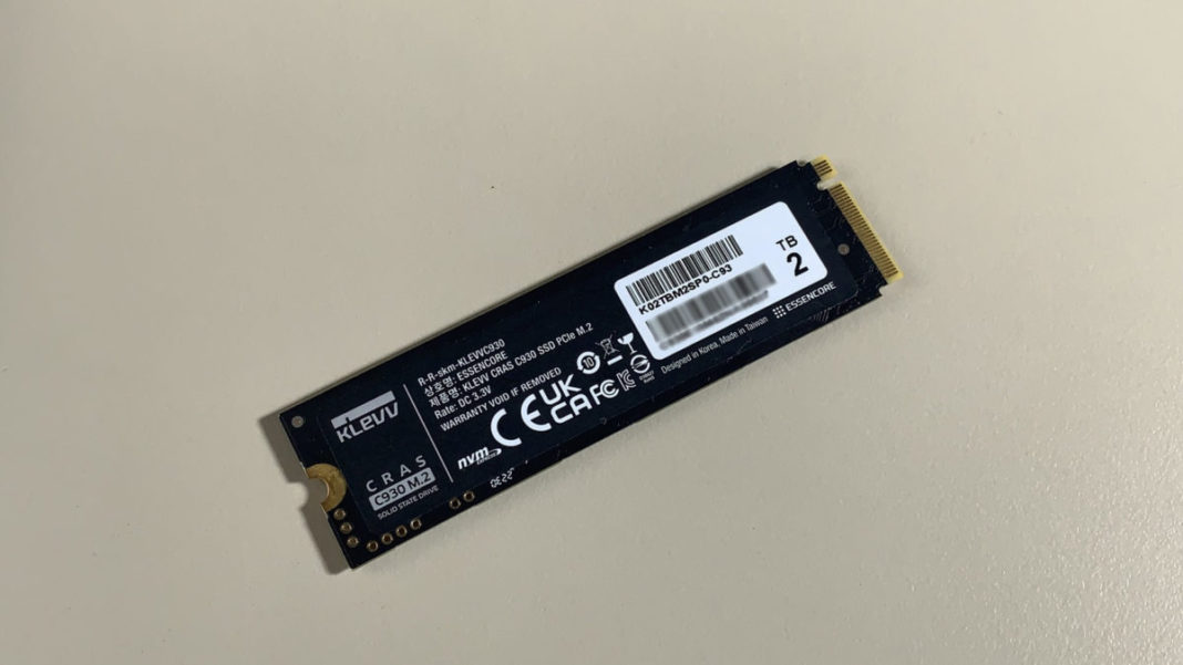 M.2 Gen4x4 新選擇 KLEVV CRAS C930 - PCM