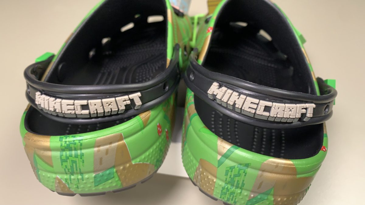 像素角色踩過界 Minecraft x Crocs 鱷魚鞋 - PCM