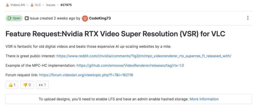 舊片超頻！VLC Media Player 支援 RTX VSR 視訊超高解像度 - PCM