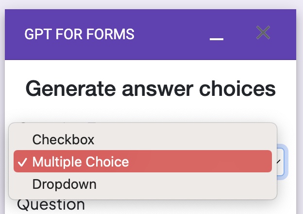設計問答遊戲免煩惱 GPT for Google Forms - PCM