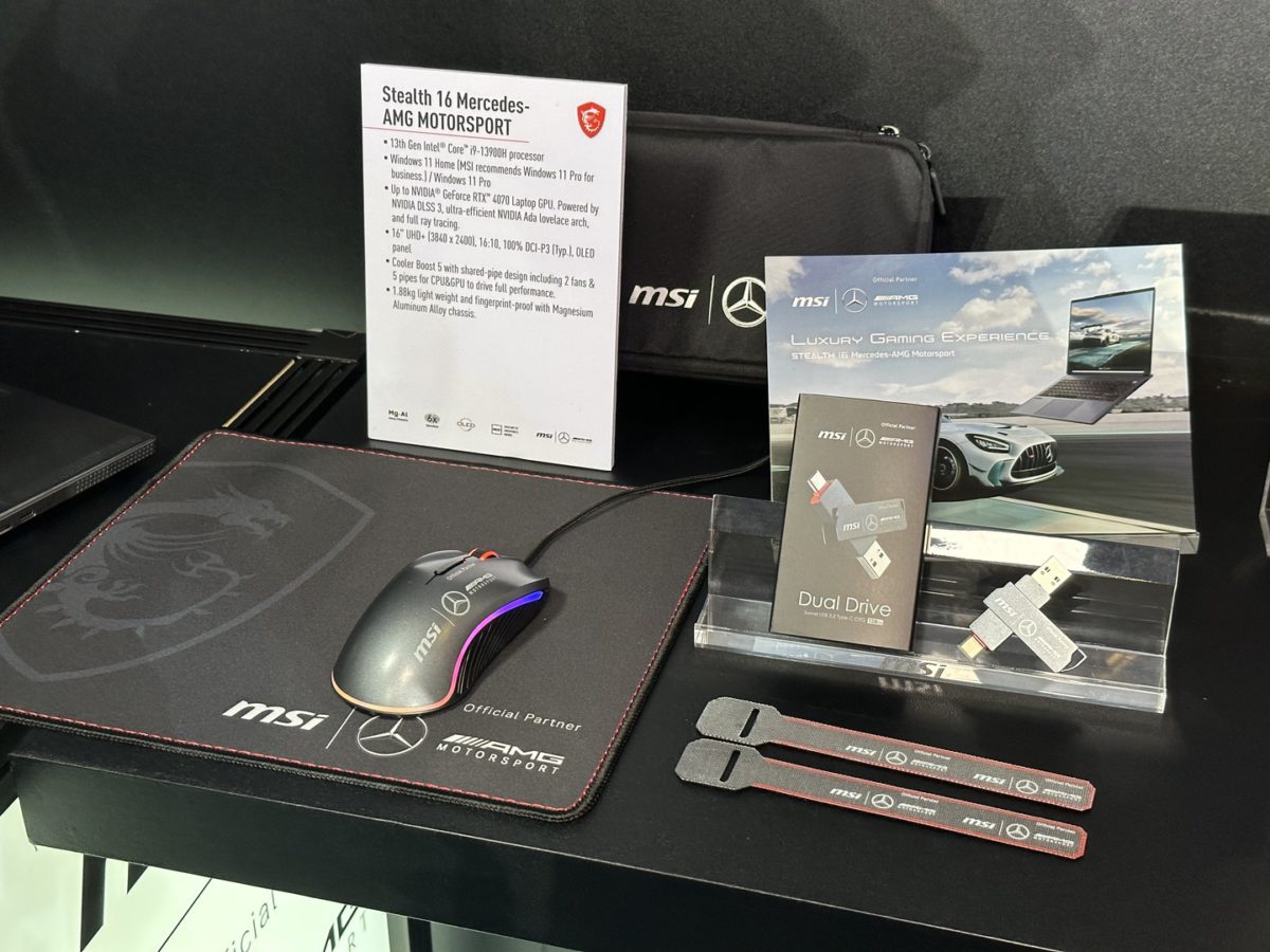 【Computex2023】MSI 超跑級奢華遊戲體驗 Stealth 16 Mercedes-AMG Motorsport - PCM