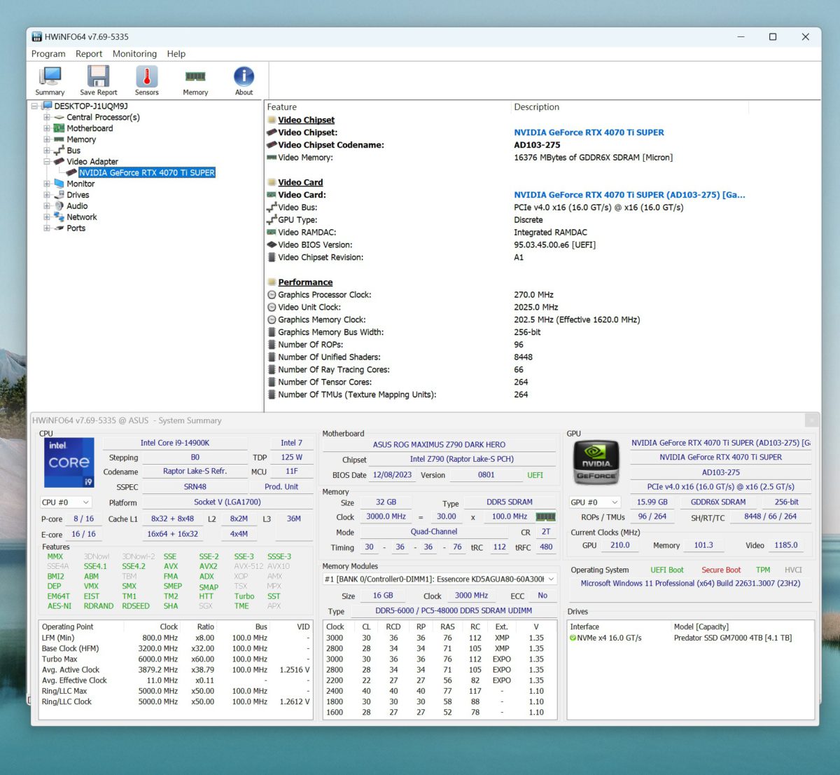AD103 植入擴容 GeForce RTX 4070 Ti Super 16GB - PCM